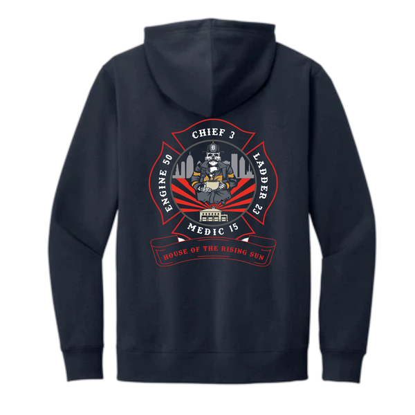 Detroit Fire E50/L23/M15 - Fleece Hoodie – DETROIT DECAL & APPAREL CO.