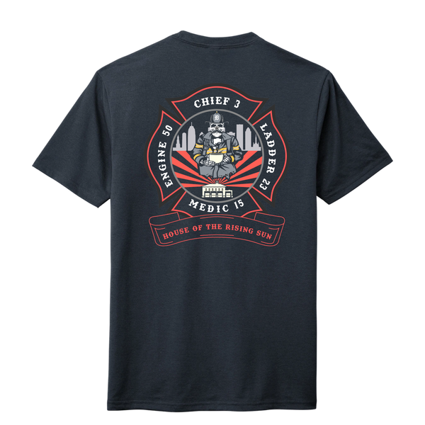 Detroit Fire E50/L23/M15 - Short Sleeve - Triblend – DETROIT DECAL ...