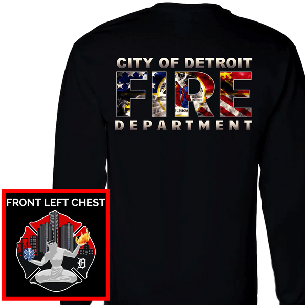 Detroit Fire Department Shirts – DETROIT DECAL & APPAREL CO.